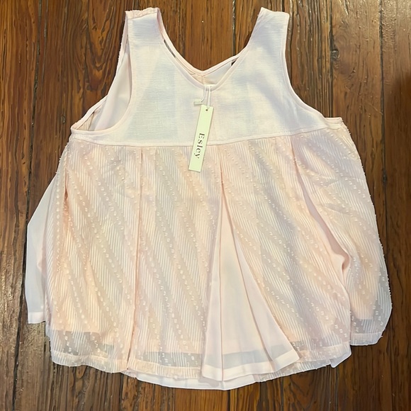 Esley | Tops | Nwt Esley Top Pink | Poshmark